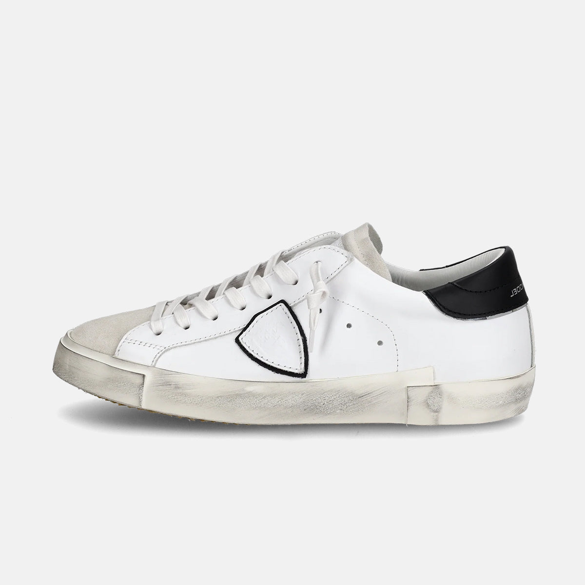 Philippe Model Men's Prsx Low White Black - PRLU1011 – Merchsweden