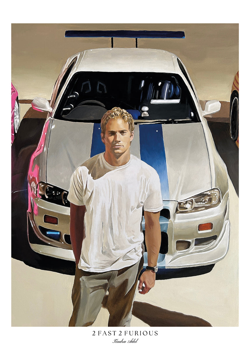 "2 Fast 2 Furious" Poster - 30x40, 50x70, 70x100 - Merchsweden