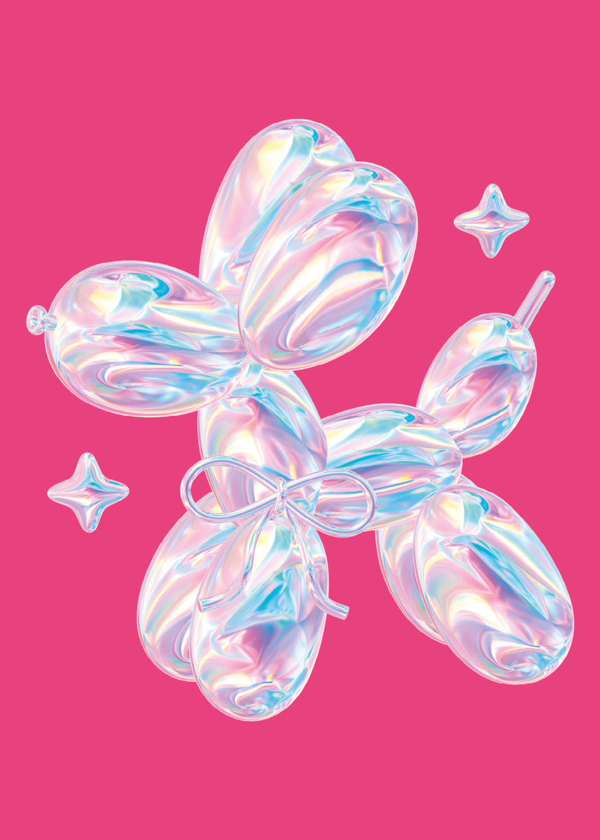 Balloon No.1 Poster - 30x40, 50x70, 70x100 - Merchsweden