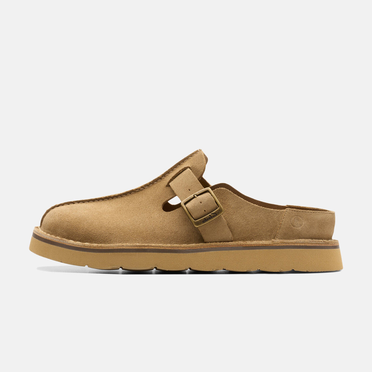 Clarks Solsbury Mule G Dark Sand Suede - CL26180882 - Merchsweden