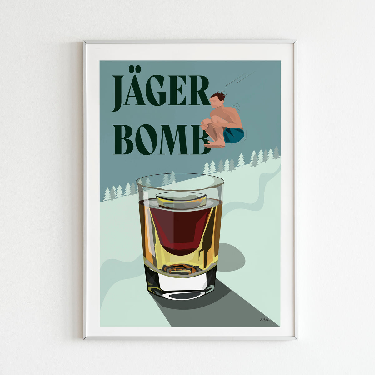 Jägerbomb Poster - 50x70 - Merchsweden
