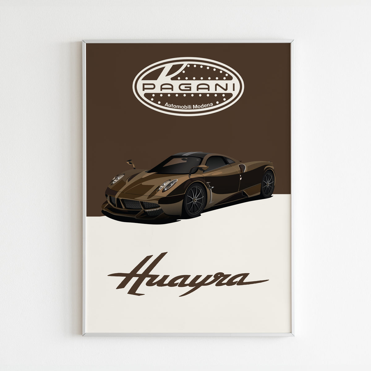 "Pagani Huayra" Poster - 30x40, 50x70, 70x100 - Merchsweden