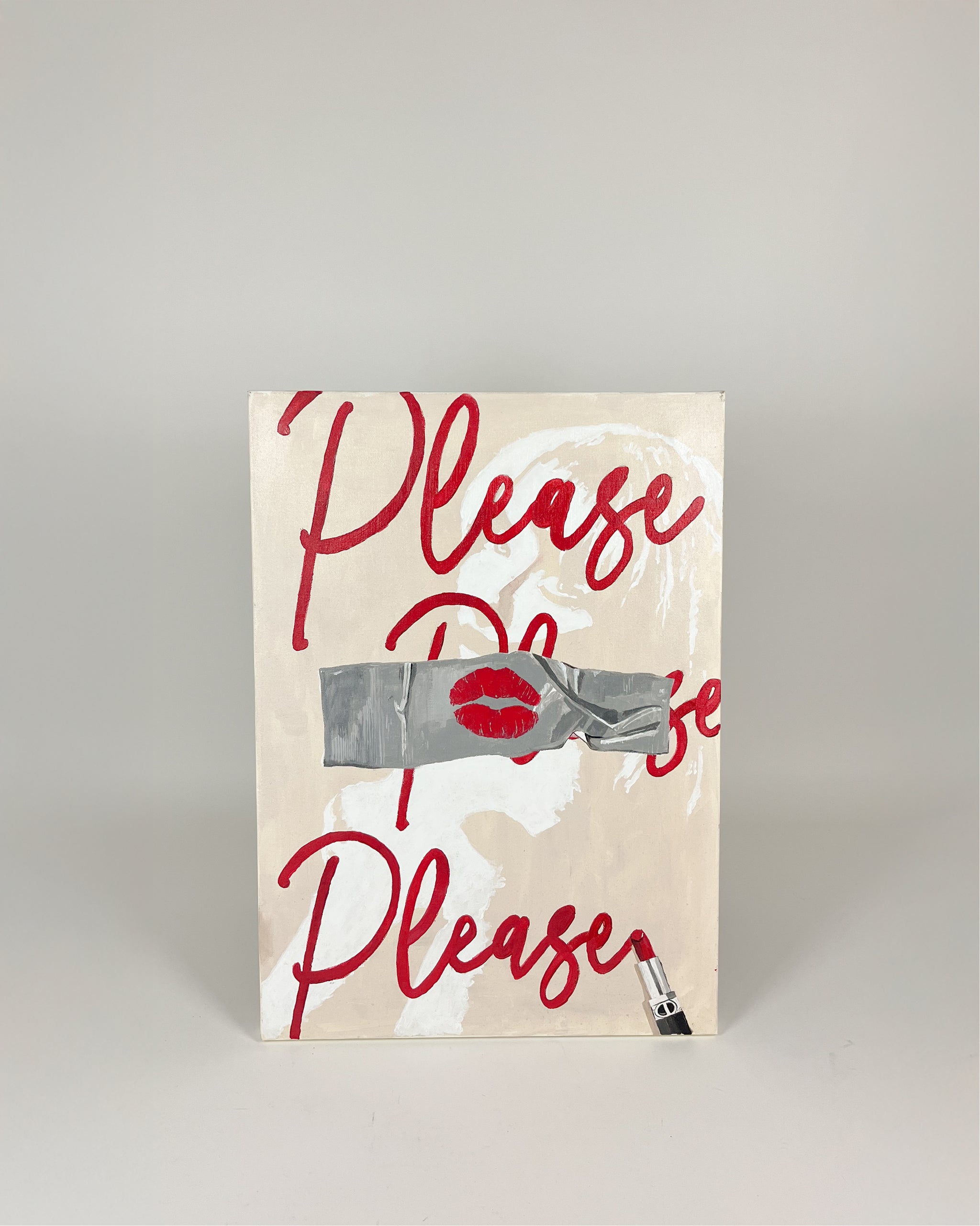 "Please Please Please" Original Painting - 50x70 - Merchsweden