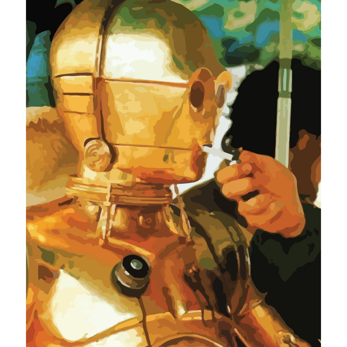 "Smoke Break" Poster - 50x70 - Merchsweden