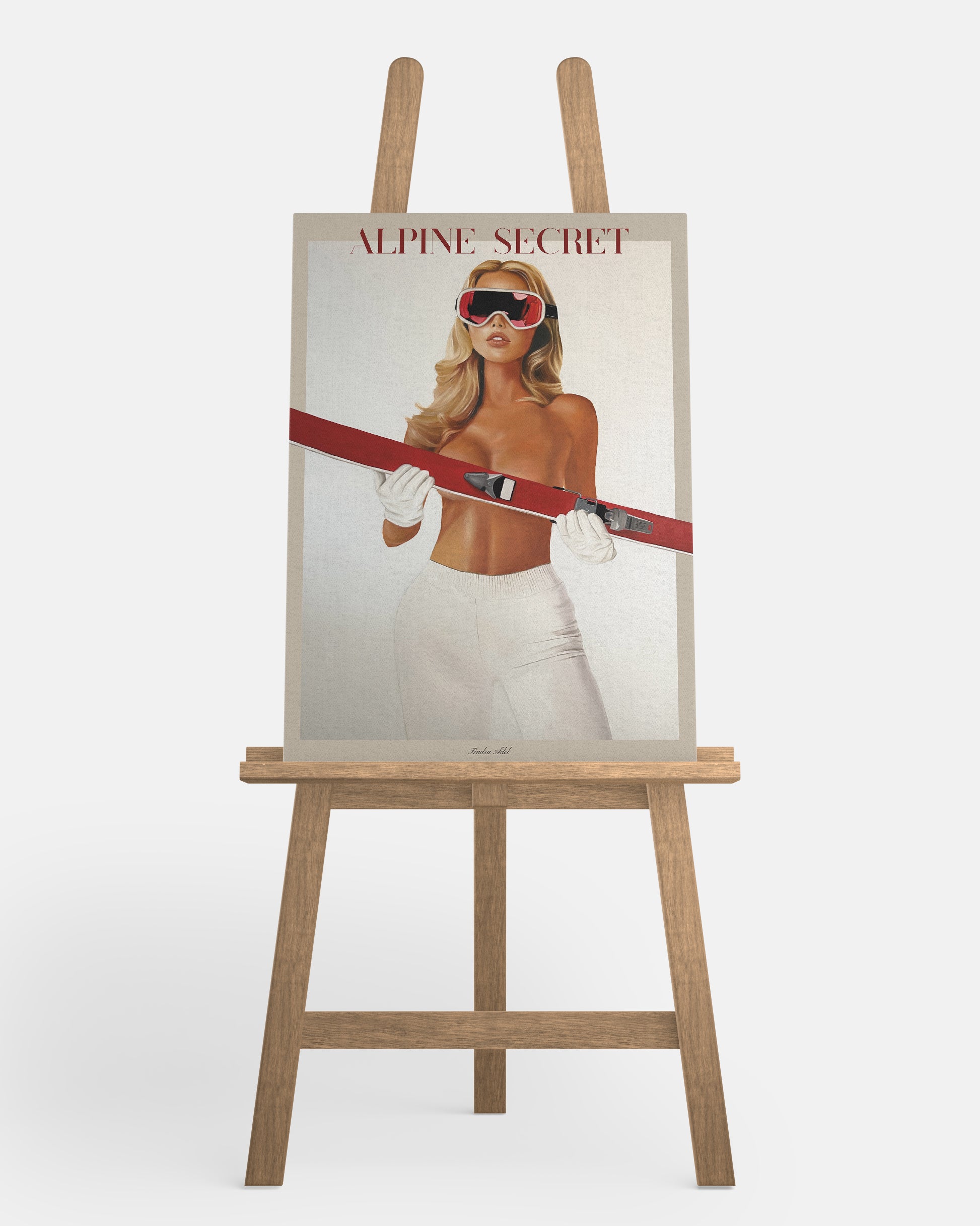 "Alpine Secret" Canvastavla - Merchsweden