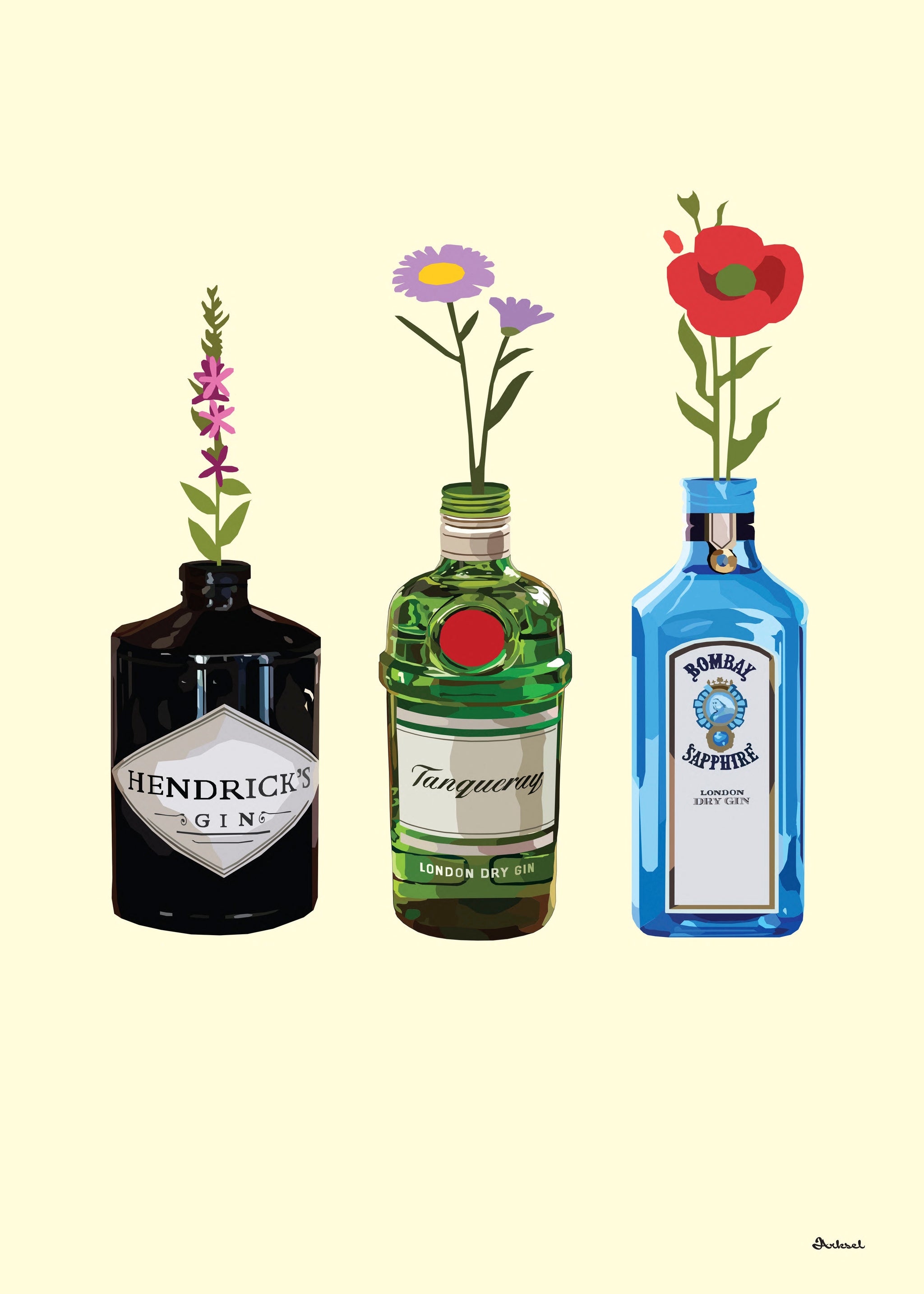 Sprouting Gin Poster - 50x70 - Merchsweden