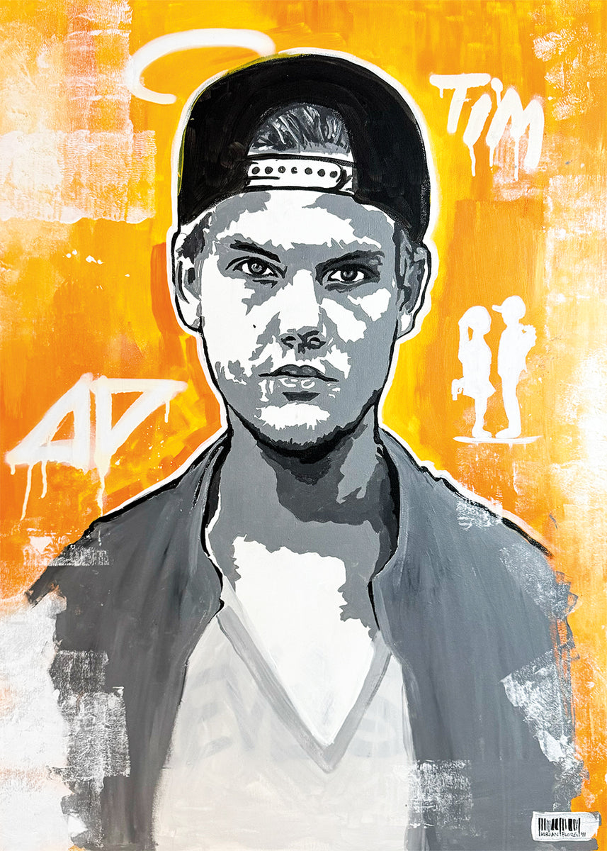 "Tim" Poster - 30x40, 50x70, 70x100 - Merchsweden